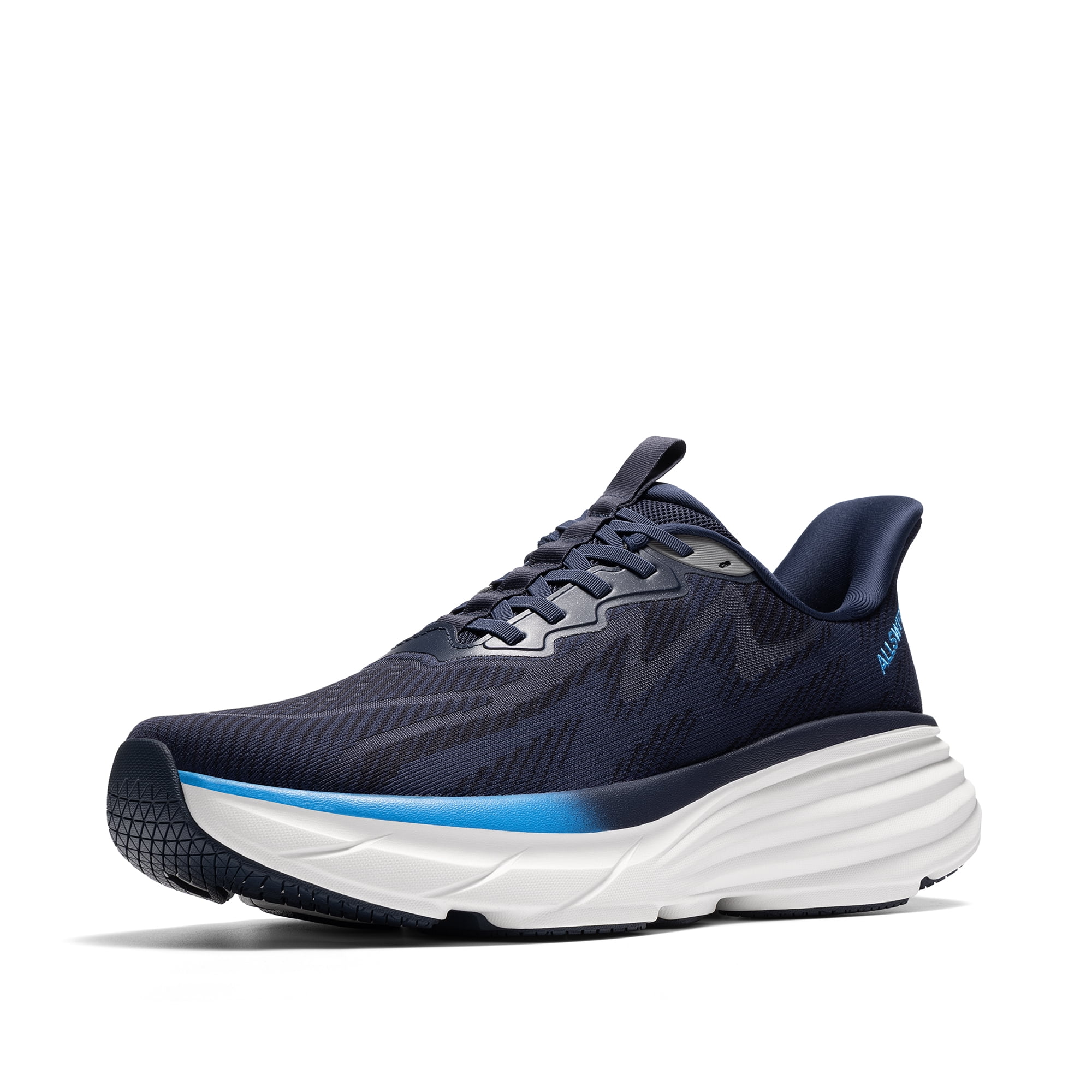 ALLSWIFIT Men's Slip On Walking Shoes Hands-Free Cushion Running Tennis ...