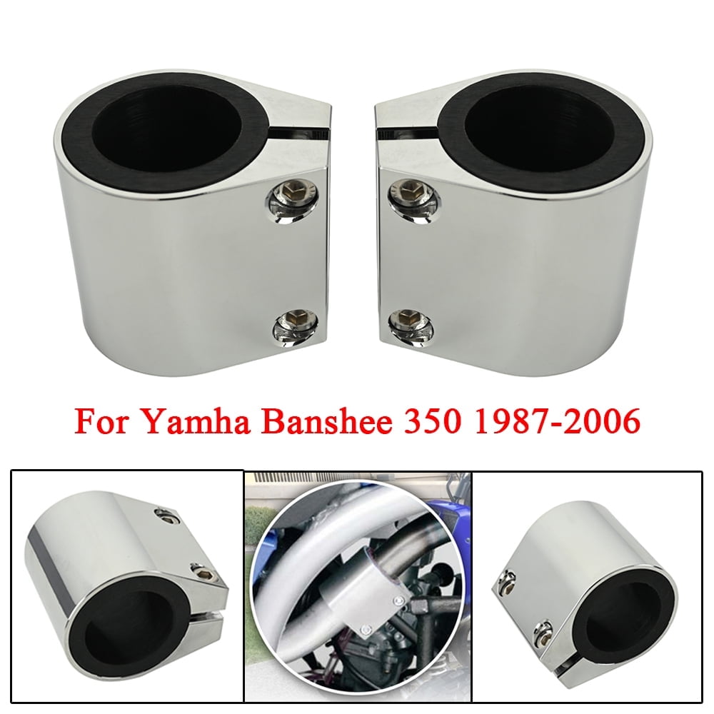 ALLTIMES 1" Aluminum Muffler Pipe Clamp High Temp Pipe Clamps ...