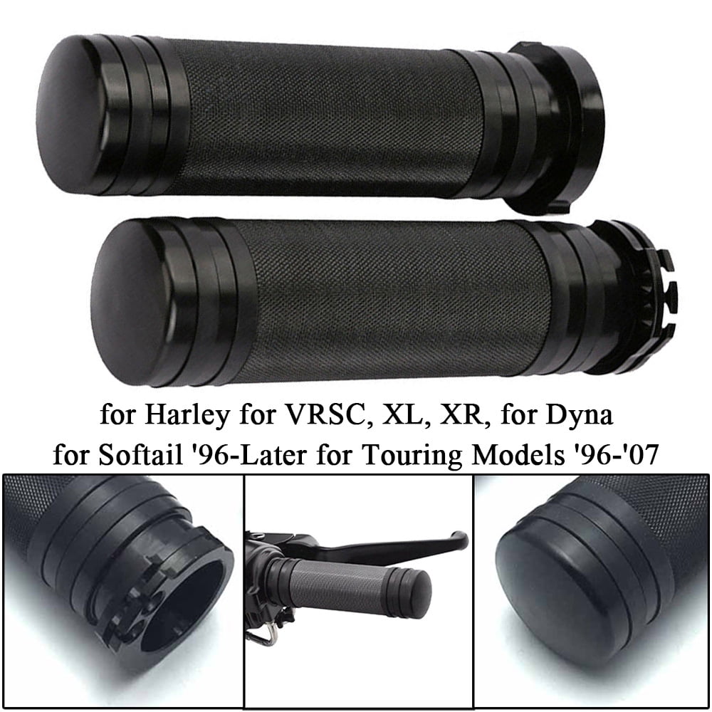 ALLTIMES 1" Motorcycle Handlebar Hand Grips for Harley for VRSC, XL, XR ...