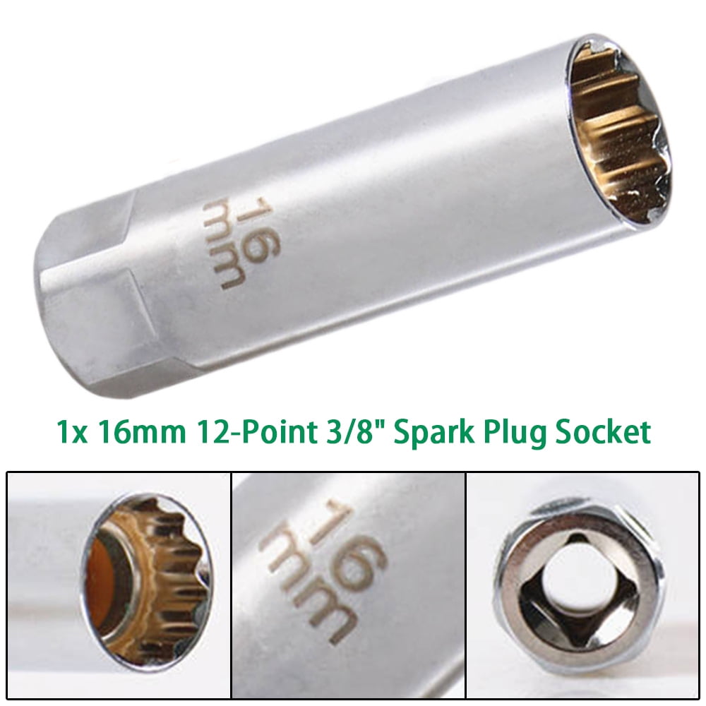 ALLTIMES 16mm 12-Point 3/8" Spark Plug Socket for BMW for Nisan for ...