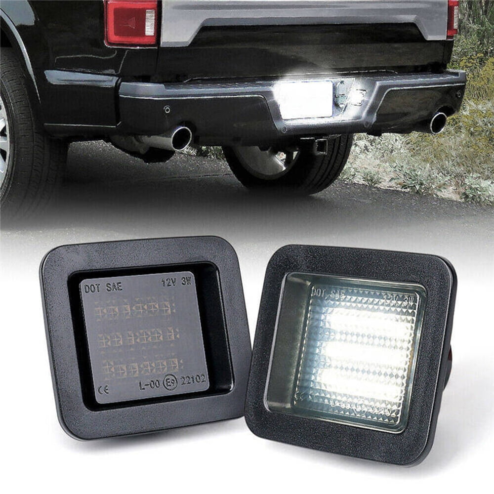 ALLTIMES 2PCS LED License Plate Lamp for Ford F-150 2015-2020, for XL ...