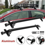 "Universal Telescoping Roof Cross Bars, 44-60"" Strap Attached, Vehicle ...
