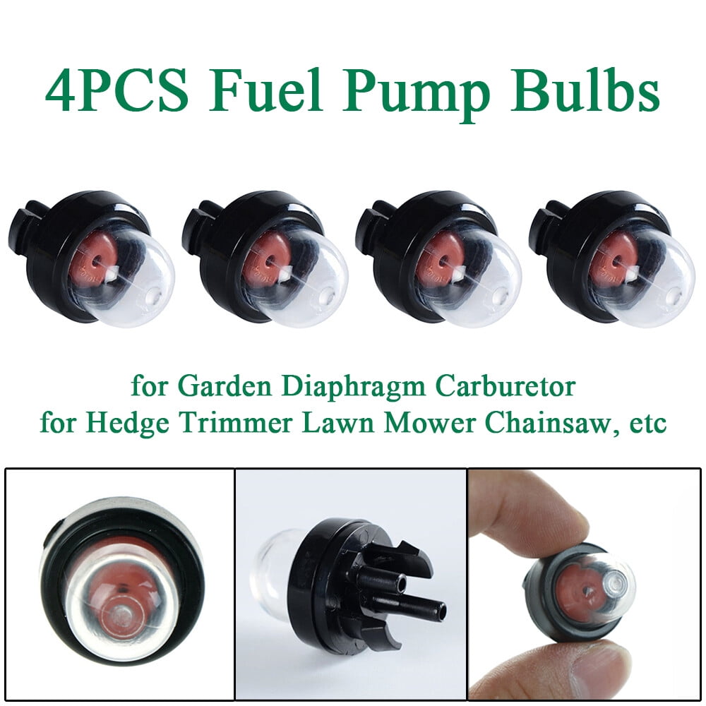 ALLTIMES 4PCS Bubble Petrol Snap in Primer Fuel Bulb Pump for Hedge ...