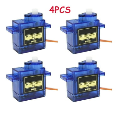 Treedix 3pcs SG90 9G Servo Motor Kit Compatible with RC Robot Arm ...