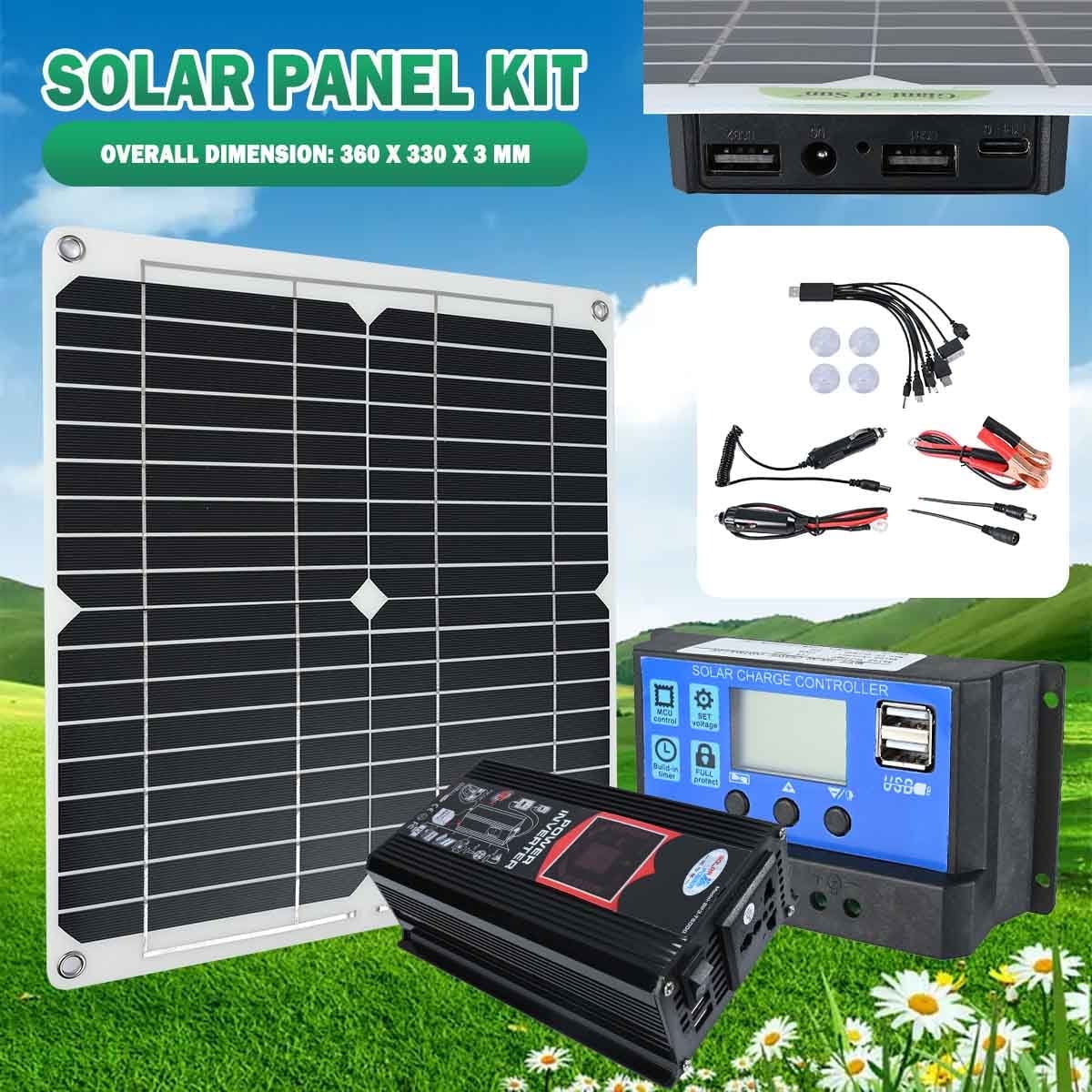 ALLTIMES 6000W Complete Solar Panel Kit, 50A Controller 200W Solar ...