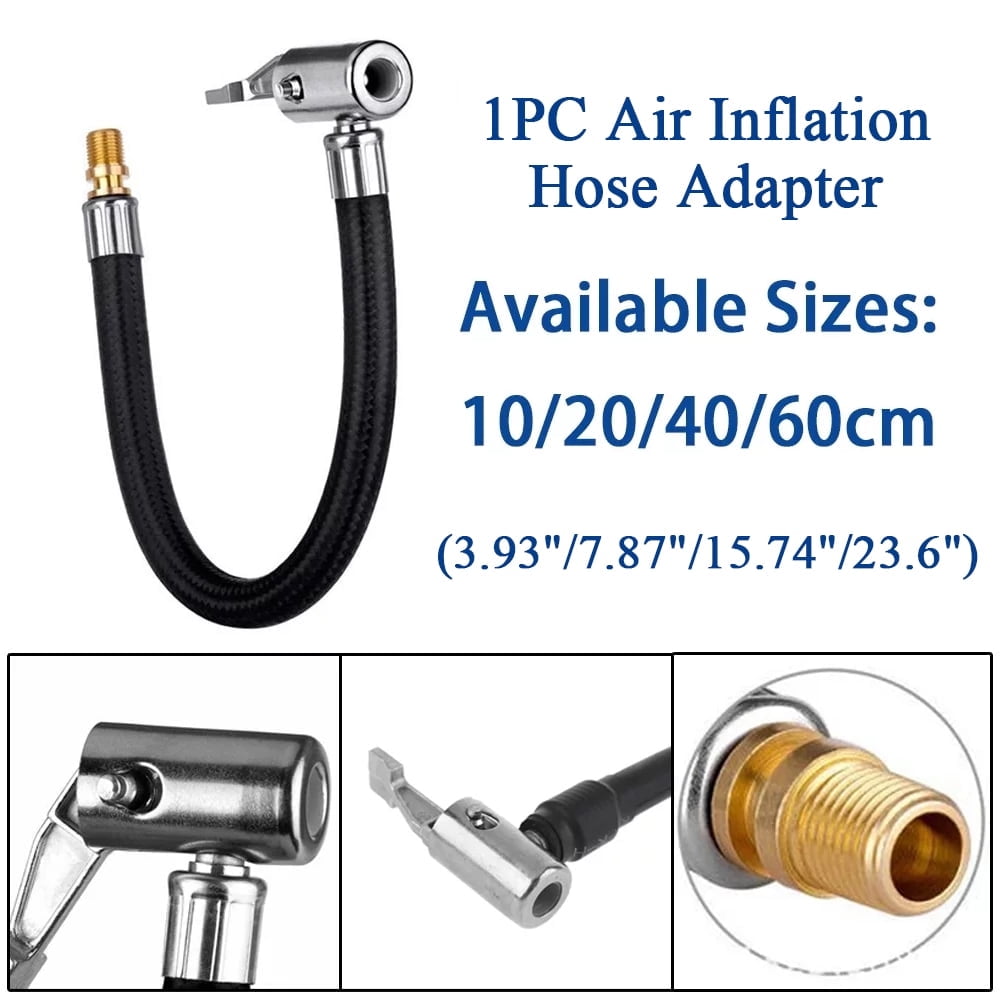 ALLTIMES Air Inflation Extension Hose Adapter Portable Tire Inflator ...