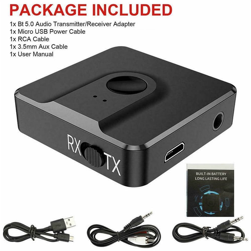 ALLTIMES BT-10 BT 5.0 Audio Transmitter/Receiver Adapter for Computer ...