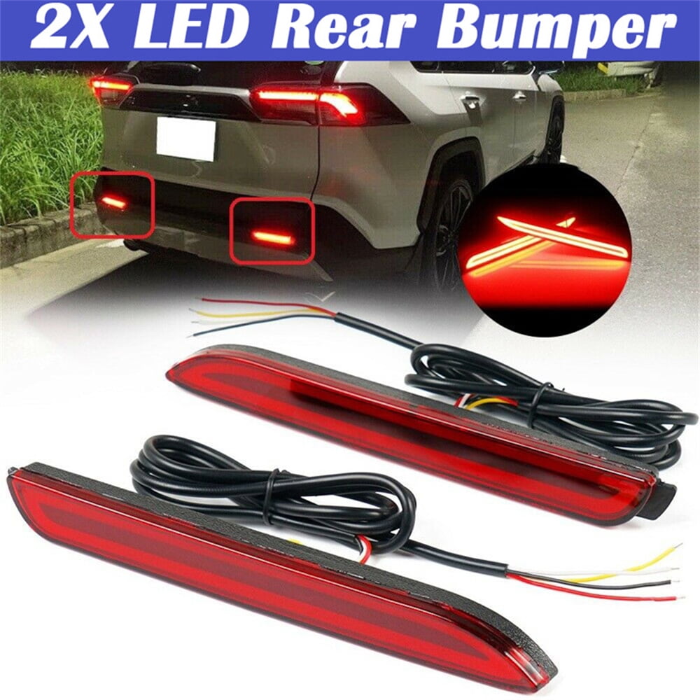ALLTIMES Brake Stop Light Rear Bumper Reflector Driving Lamp for Toyota ...