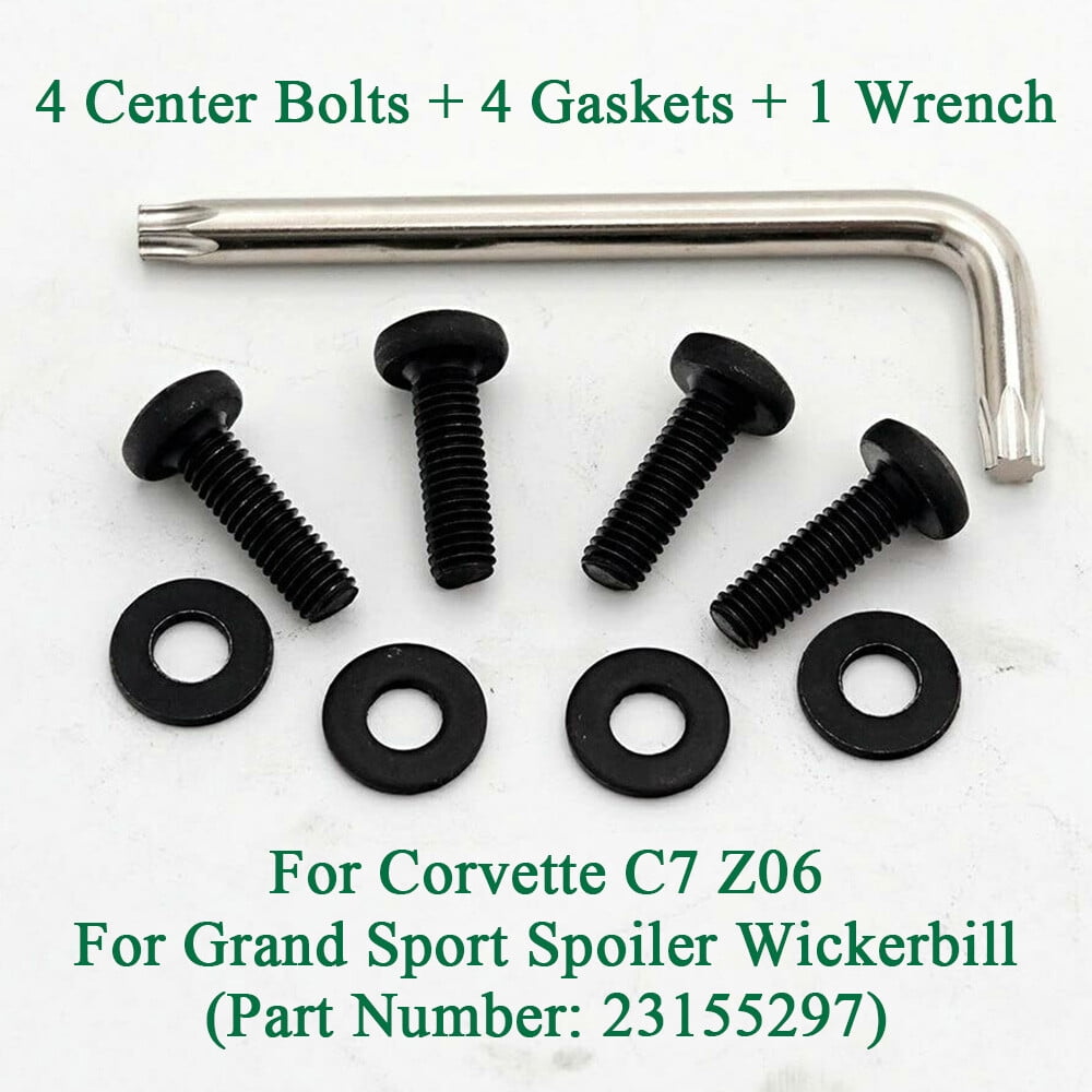 ALLTIMES Center Bolts for Corvette C7 Z06 for Grand Sport Spoiler ...