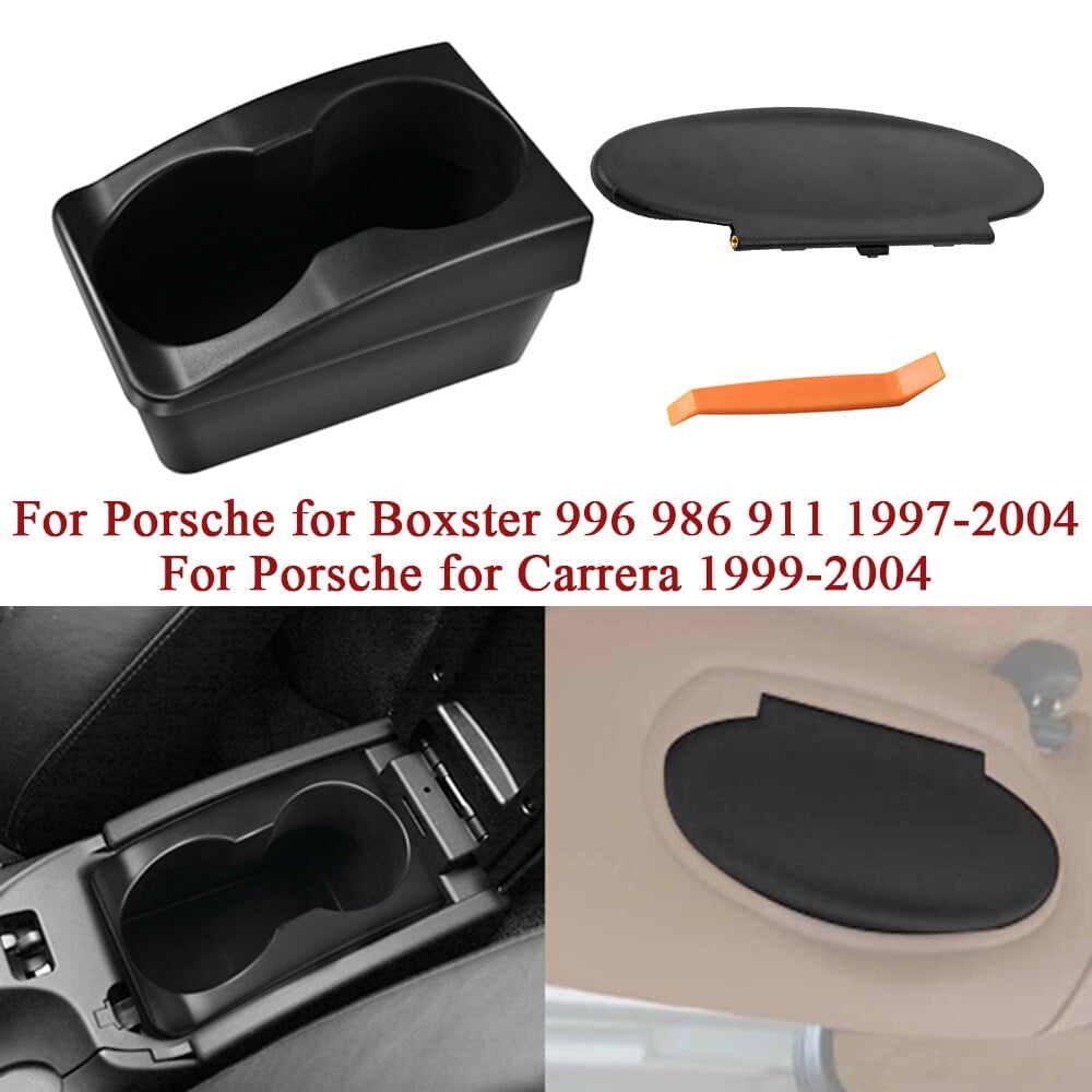 ALLTIMES Center Console Cup Holder Storage Box & Visor Mirror Cover for ...