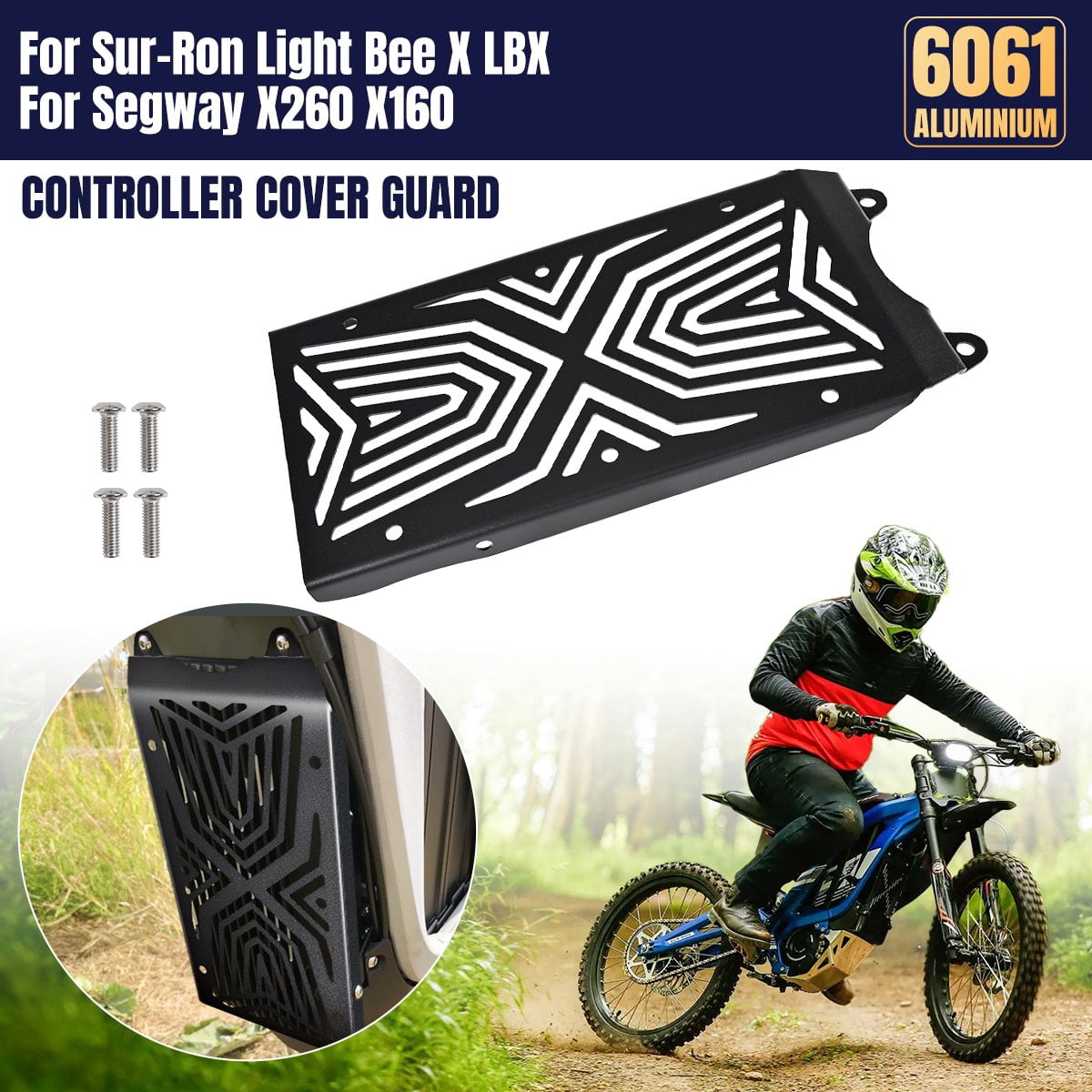 ALLTIMES Controller Cover Guard for Sur Ron Light Bee X LBX for Segway ...
