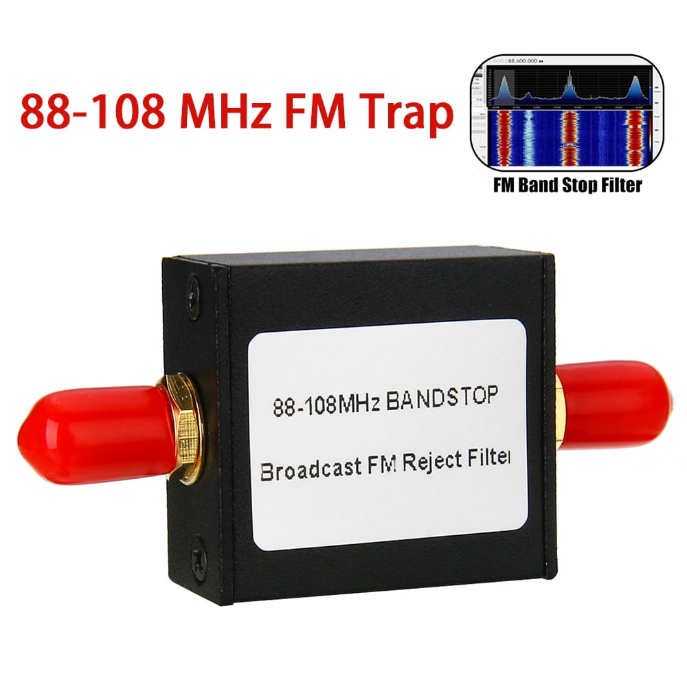 ALLTIMES FM Trap Broadcast FM Band Stop Filter+SMA Male to SMA Male ...