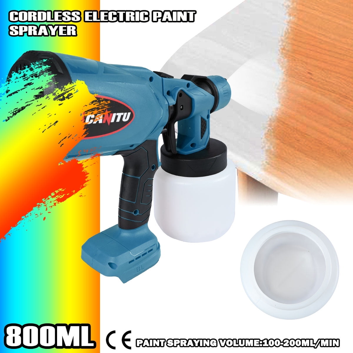 ALLTIMES For Makita 18-21V BL Series Batteries Electric Cordless Paint ...