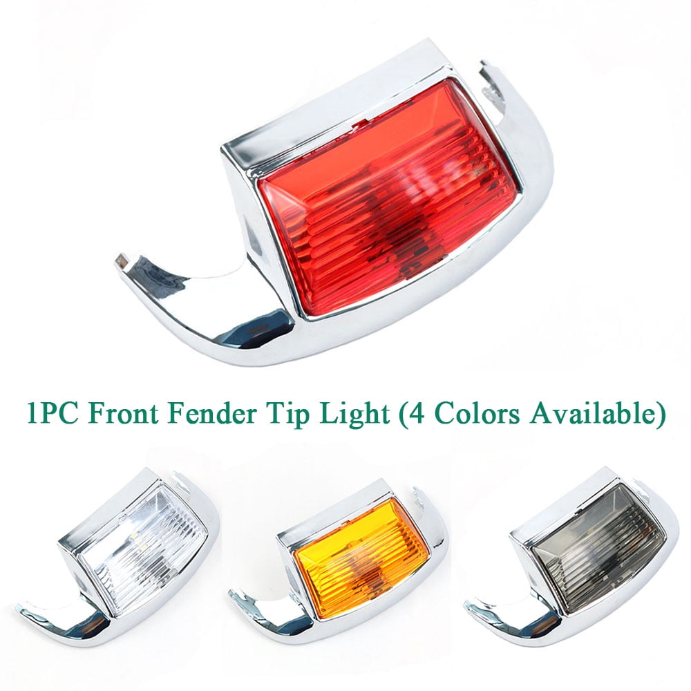 ALLTIMES Front Fender Tip Light for Electra Glide Ultra Classic FLHTCU ...