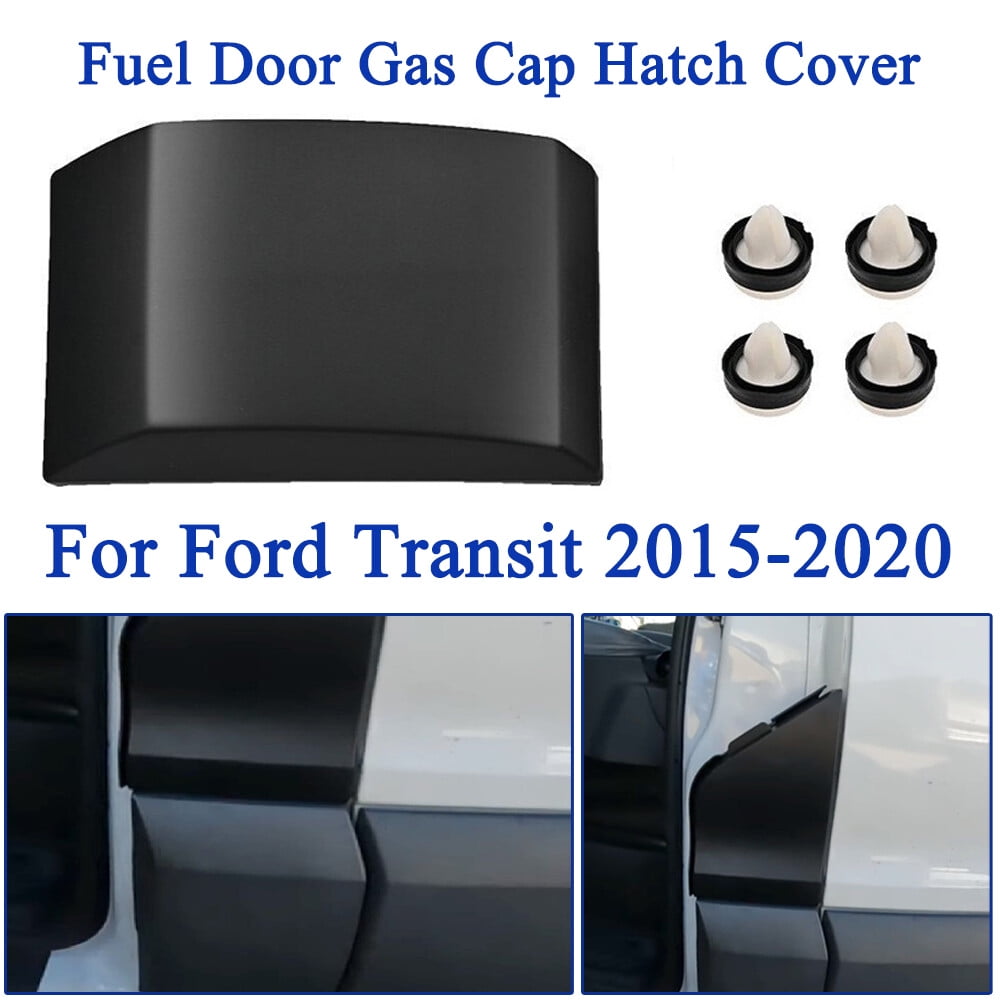 ALLTIMES Fuel Door Gas Cap Hatch Cover for Ford Transit 2015-2020 ...