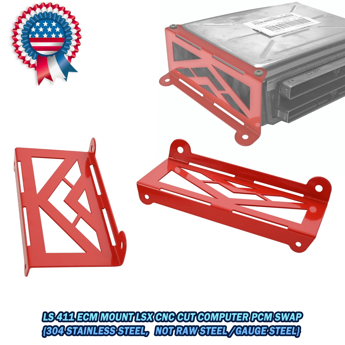 ALLTIMES LS 411 ECM Mounting Brackets, 304 Stainless Steel LSX CNC Cut ...