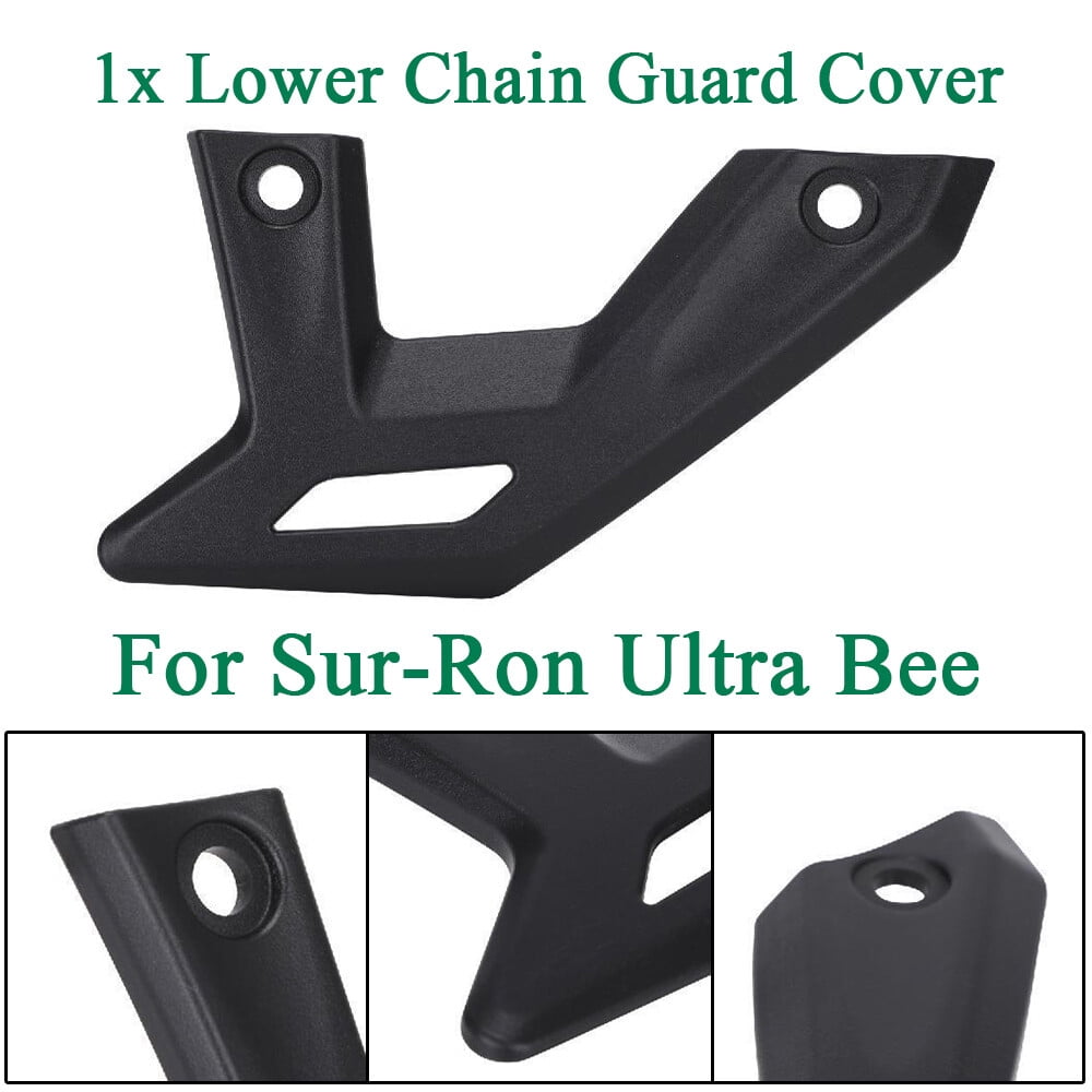 ALLTIMES Lower Chain Guard Cover for Sur-Ron Ultra Bee, Black Plastic ...