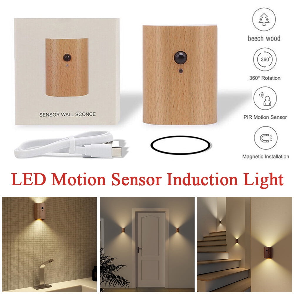 ALLTIMES Motion Sensor LED Night Light, 3000K - Walmart.com