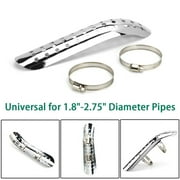 Chrome Motorcycle Exhaust Covers