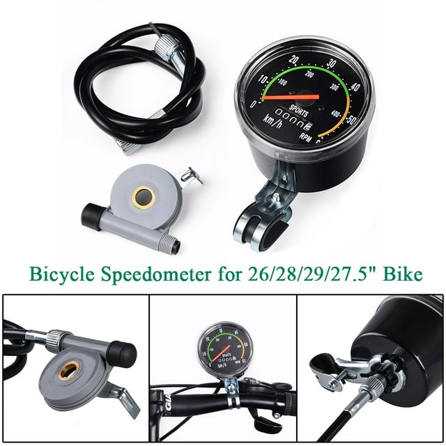 ALLTIMES RPM Bicycle Speedometer Universal for 26/27.5/28/29” Bike ...