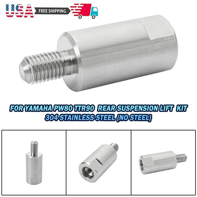 ALLTIMES Rear Shock Extender 304 Stainless Steel Rear Suspension Lift ...