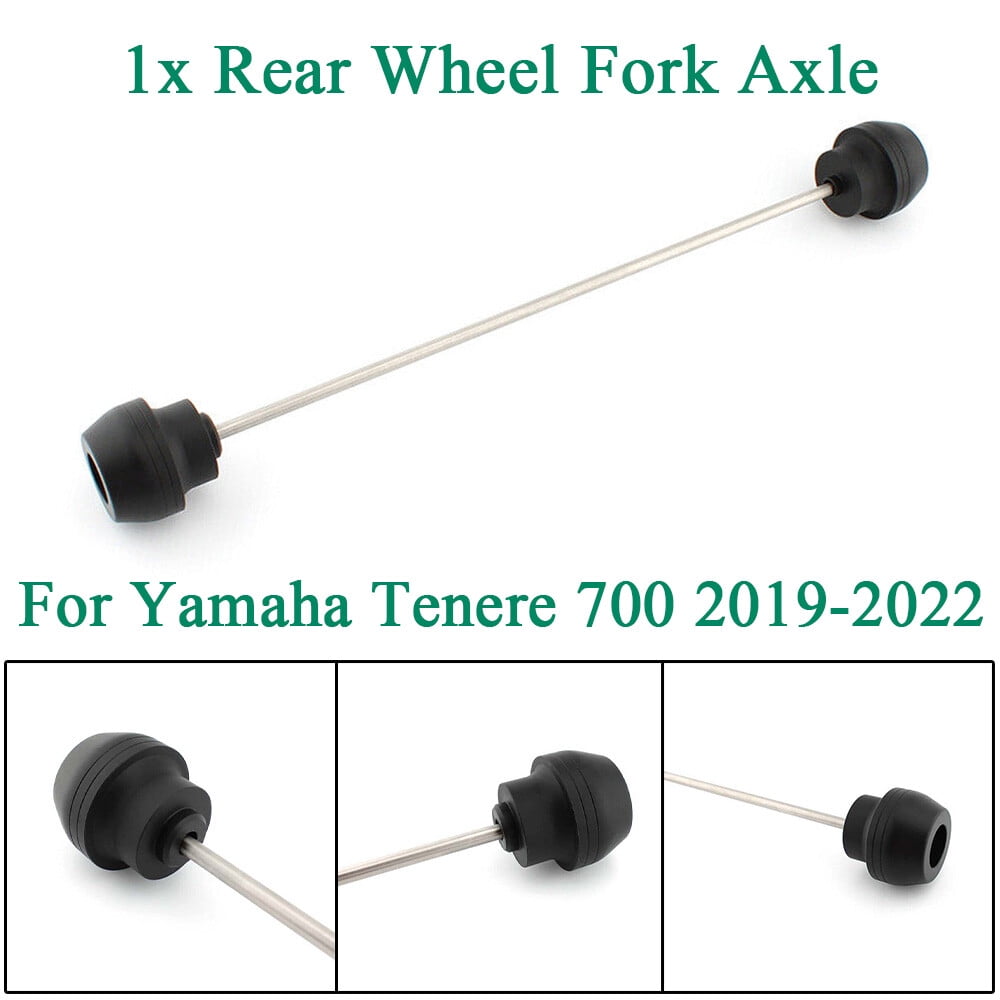 ALLTIMES Rear Wheel Fork Axle Crash Sliders for Yamaha Tenere 700 2019 ...