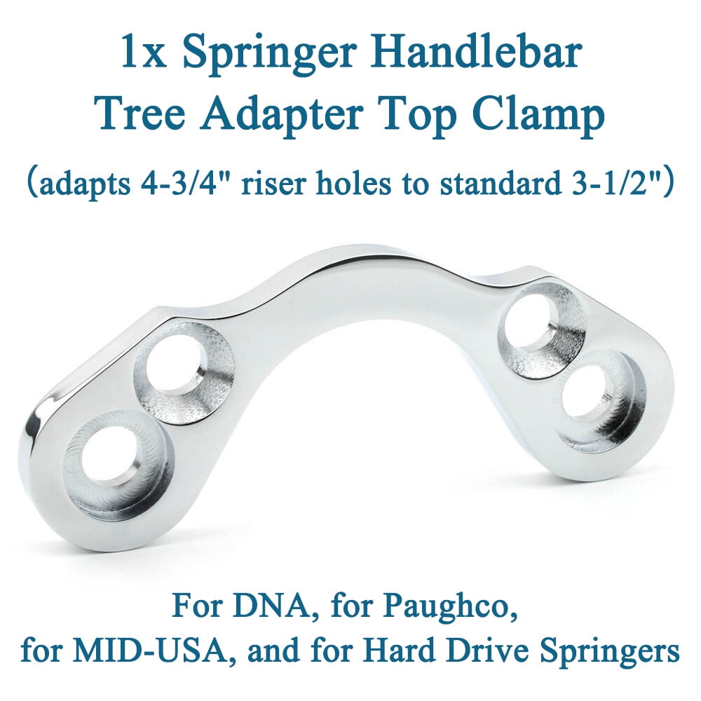 ALLTIMES Springer Handlebar Tree Adapter Top Clamp 3.5"-4.75" Wide ...