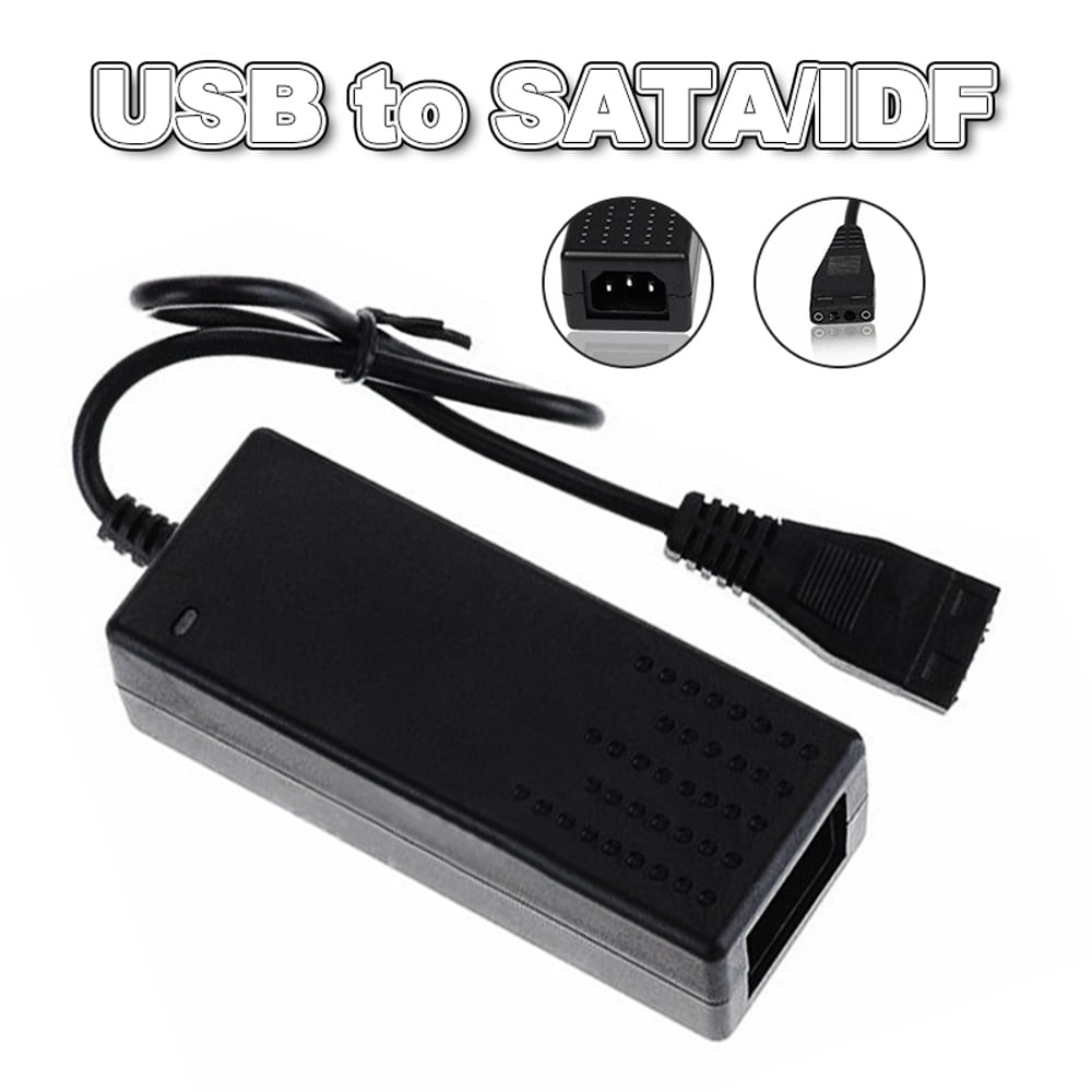 ALLTIMES USB to IDE/SATA Power Supply Adapter Hard Drive/HDD/CD-ROM AC ...
