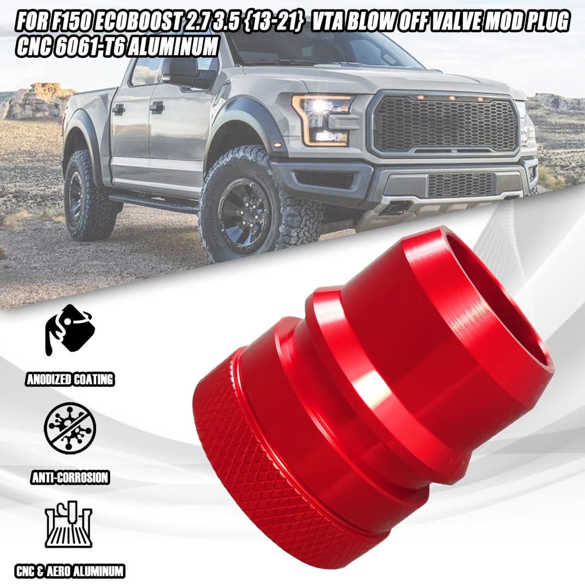 ALLTIMES VTA Blow off Valve Mod Plug for Ford F150 Ecoboost 2.7L 3.5L ...