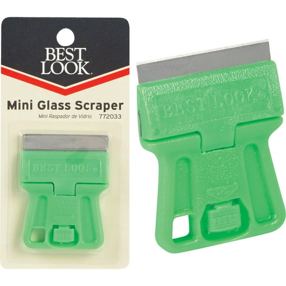 ALLWAY TOOLS Best Look Mini Glass Razor Scraper - Pack of 2 - Walmart.com