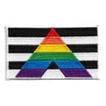 ALLY FLAG PATCH - Matt Stewart Art's Ally Flag & Usa Flag Patriotic ...