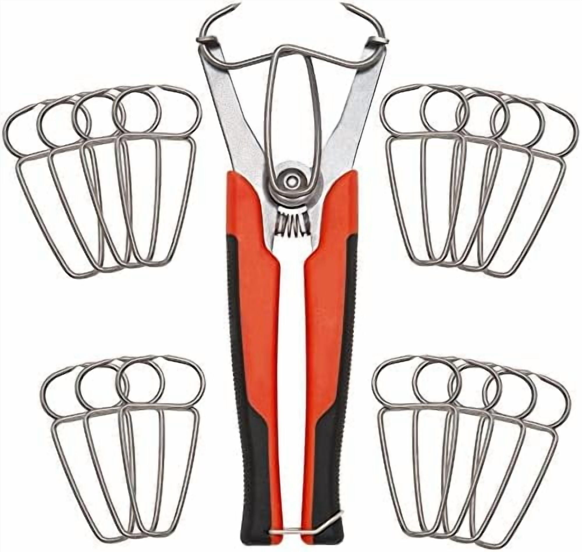 ALLY Tools Miter Spring Clamp Pliers with 16 Miter Spring Clamps ...