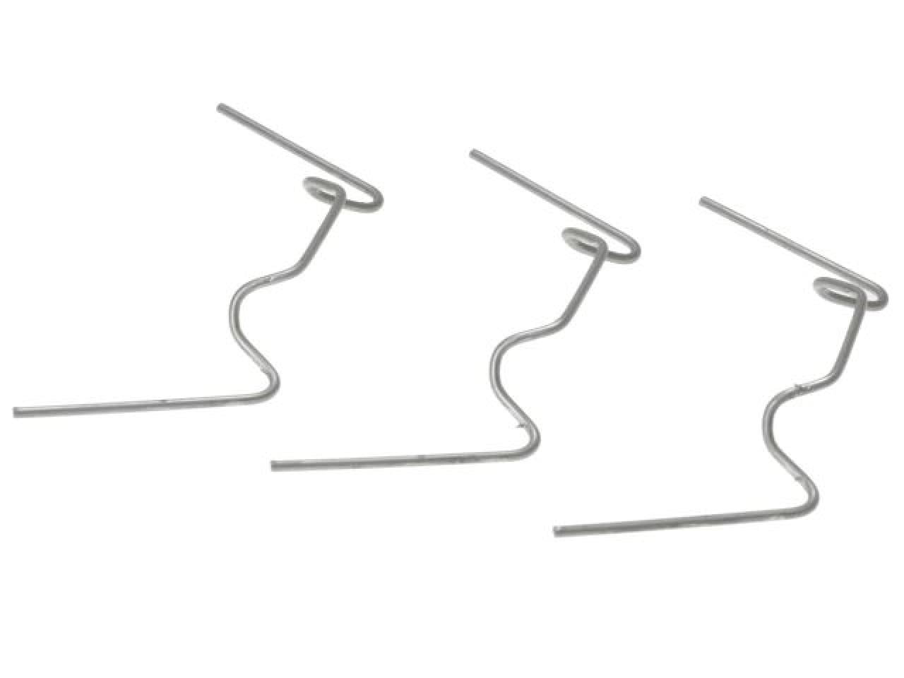 ALM Manufacturing - GH001 W Glazing Clips Pack of 50 - Walmart.com