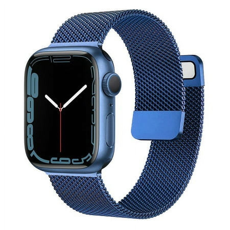 ALMNVO 2 Pack Braided Solo Loop Strap for Apple Watch Bands 40mm 44mm ...