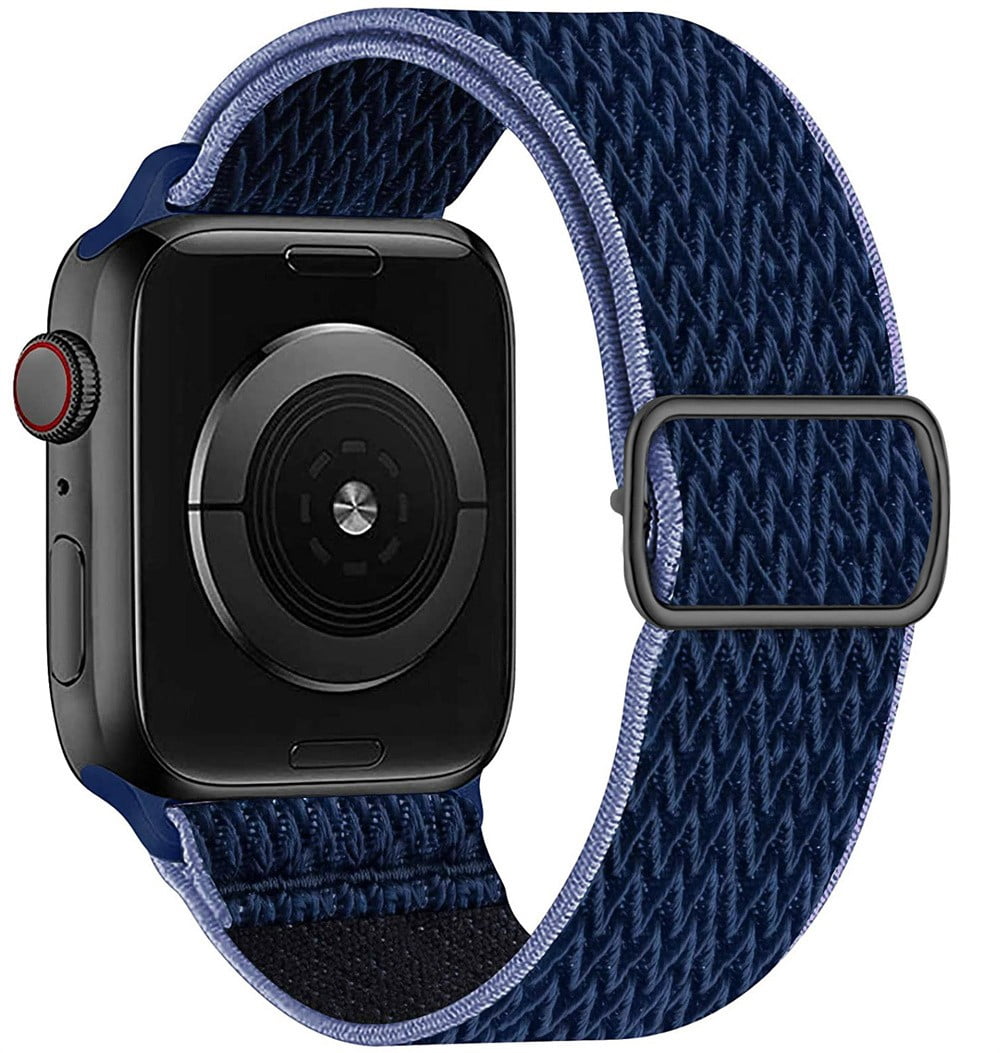 ALMNVO Braided Solo Loop Watch Straps Compatible with Apple Watch Bands ...