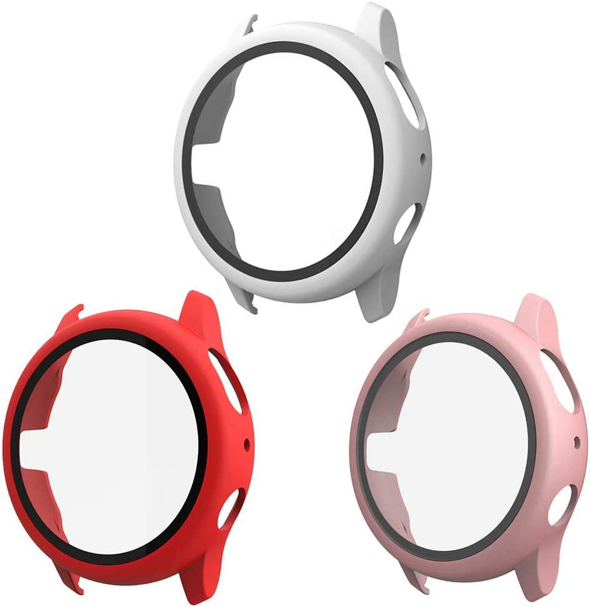 ALMNVO Compatible for Samsung Galaxy Watch Case Active 2 44mm 40mm with ...