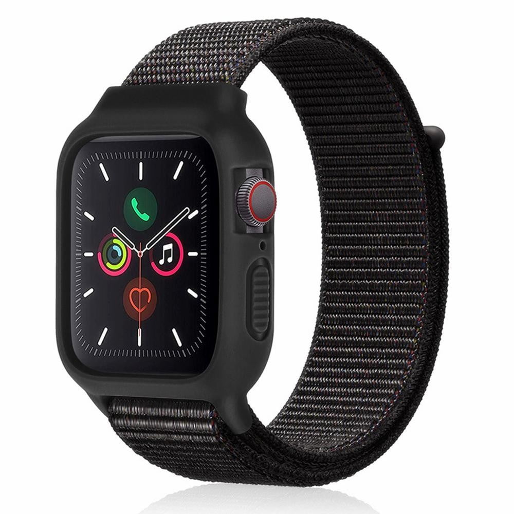 ALMNVO Compatible with Sport Loop Apple Watch Band and Watch Case 38mm ...