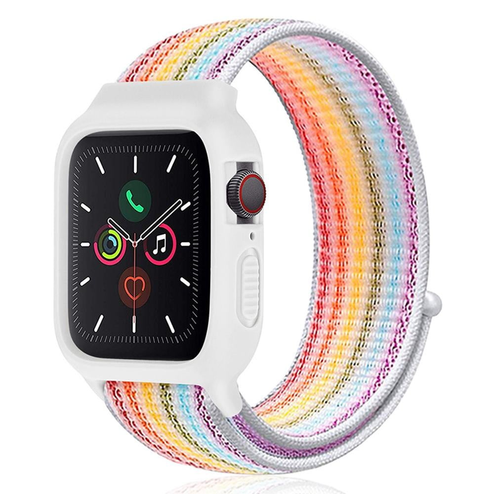 ALMNVO Compatible with Sport Loop Apple Watch Band and Watch Case 38mm ...