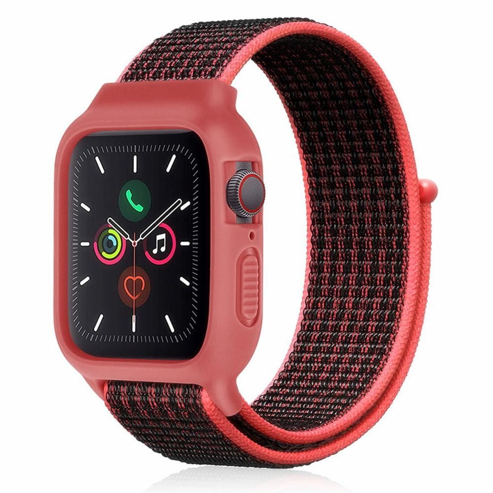 ALMNVO Compatible with Sport Loop Apple Watch Band and Watch Case 38mm ...