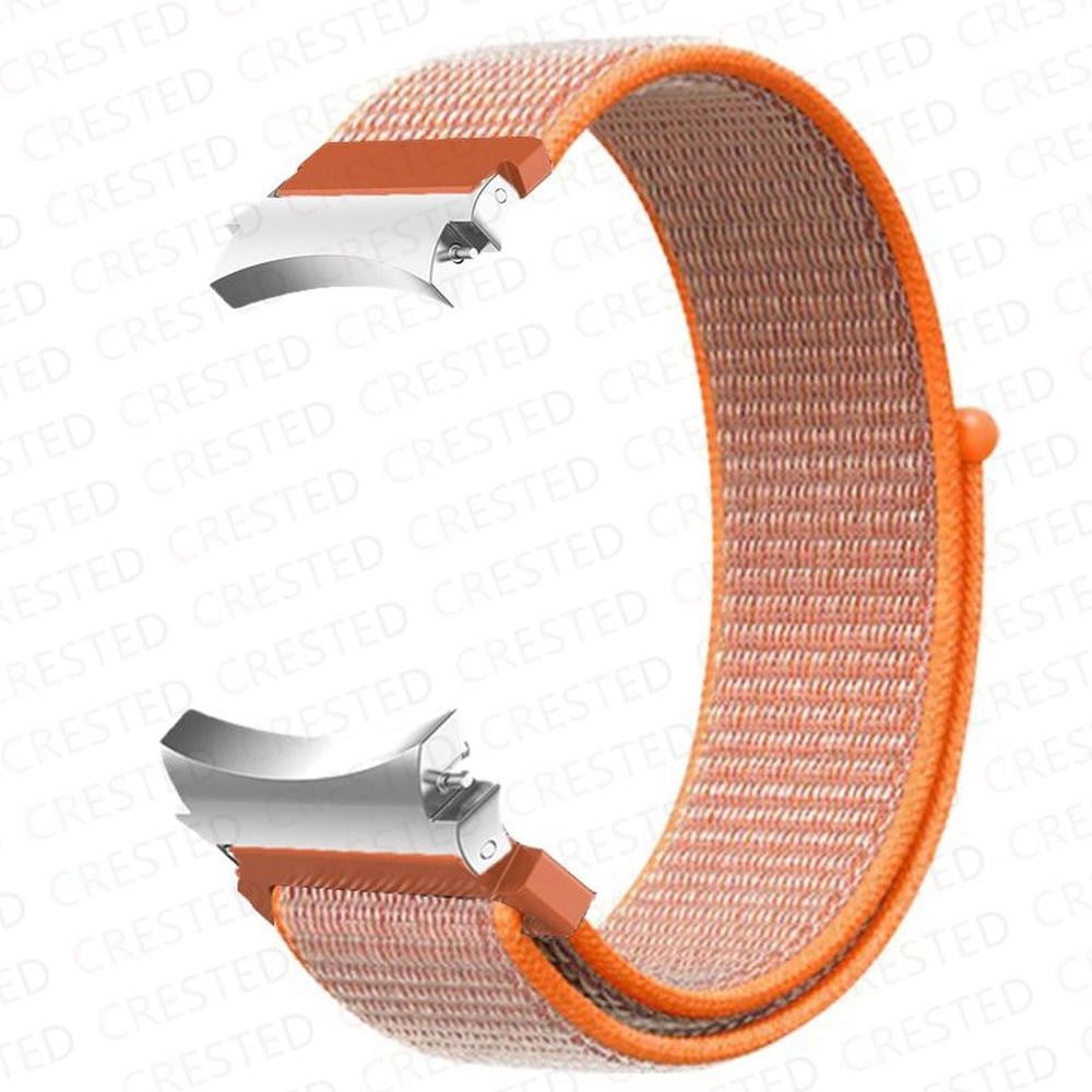 ALMNVO No Gap Nylon Band Compatible with Samsung Galaxy Watch 6 5 4 ...