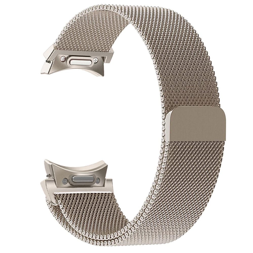 ALMNVO No Gap Stainless Steel Metal Bands Milanese Loop for Samsung ...