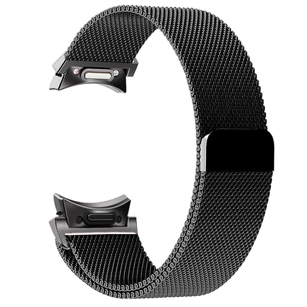 ALMNVO No Gap Stainless Steel Metal Bands Milanese Loop for Samsung ...
