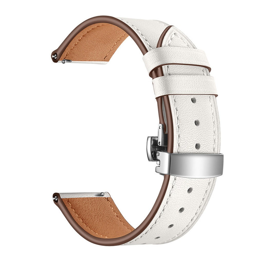 ALMNVO Leather Bands Compatible with Amazfit GTS 3/GTS/GTS2/GTS 2e/GTS ...