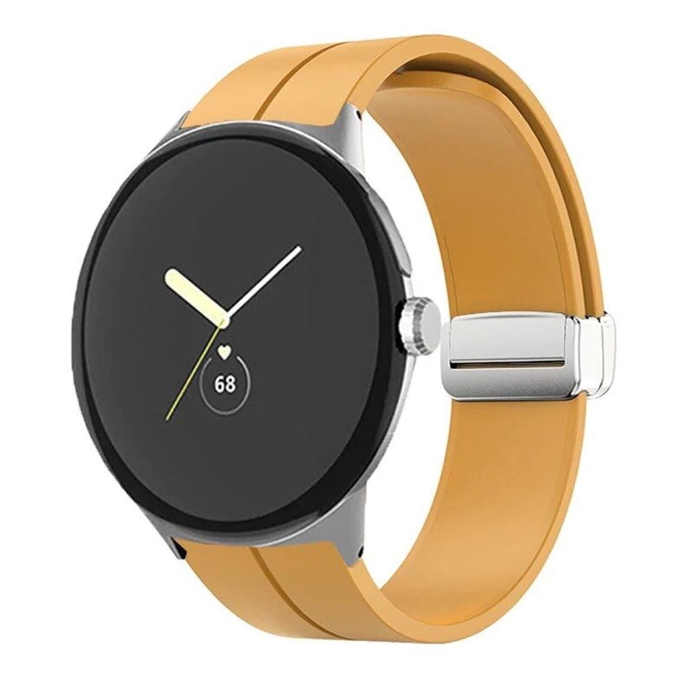 ALMNVO Magnetic Clasp Band Compatible with Google Pixel Watch 2/1, Soft ...
