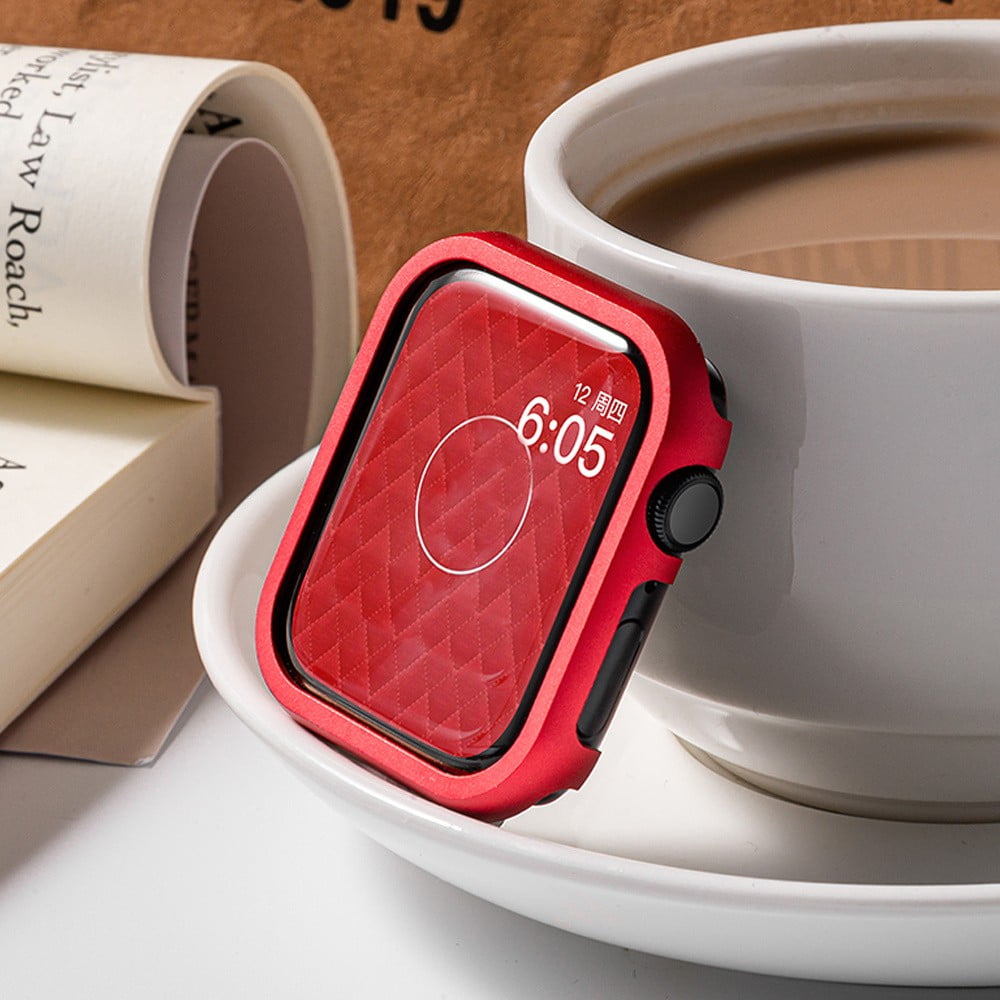 ALMNVO Metal Cover for Apple Watch Case 44mm 40mm 42mm 38mm for iWatch ...