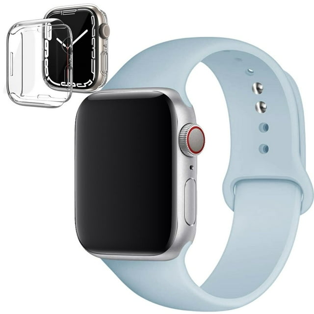 ALMNVO Sport Band + Case Compatible with Apple Watch Bands 42mm for ...