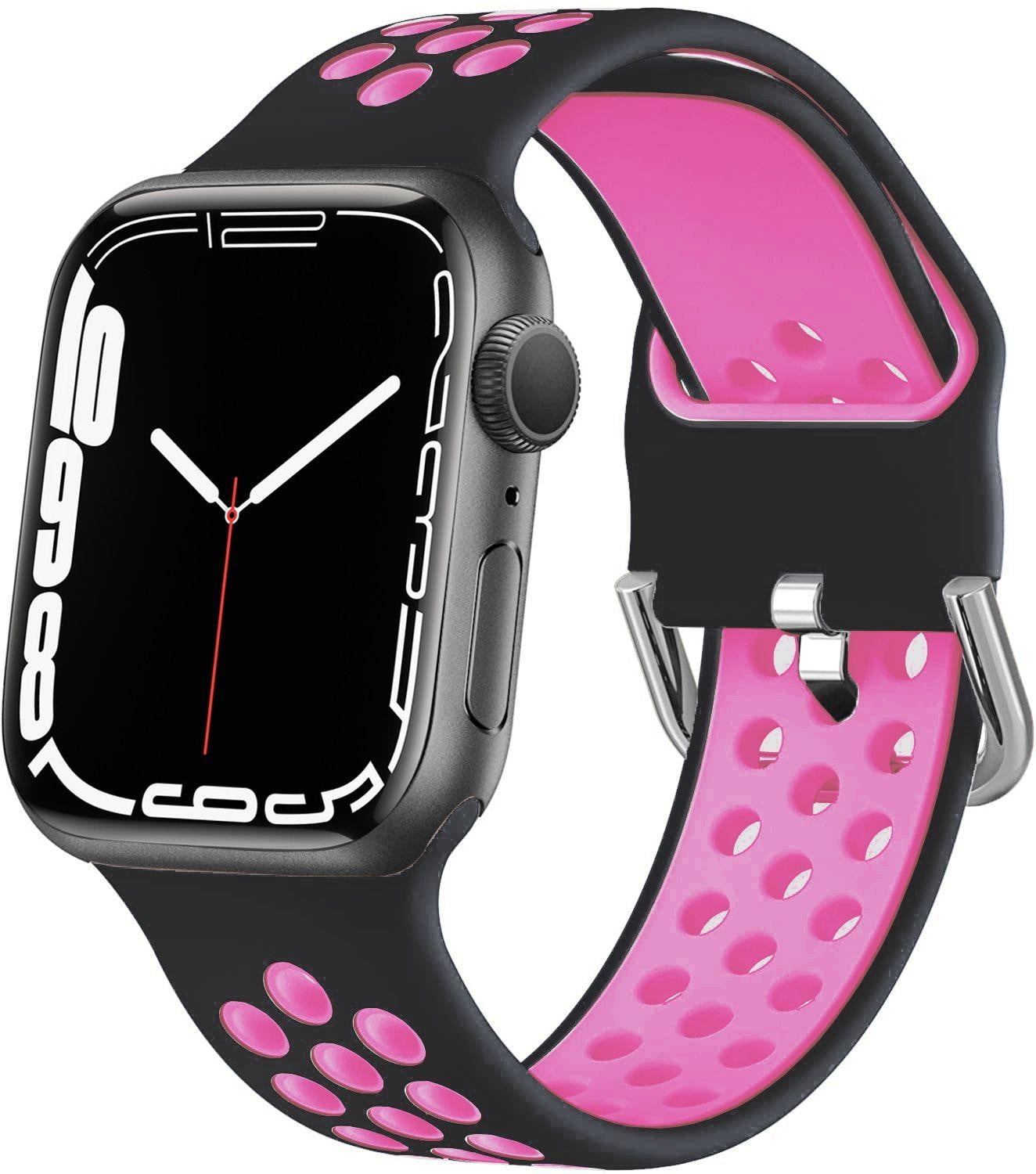ALMNVO Sport Bands Compatible with Apple Watch Band iWatch Bands 49mm ...