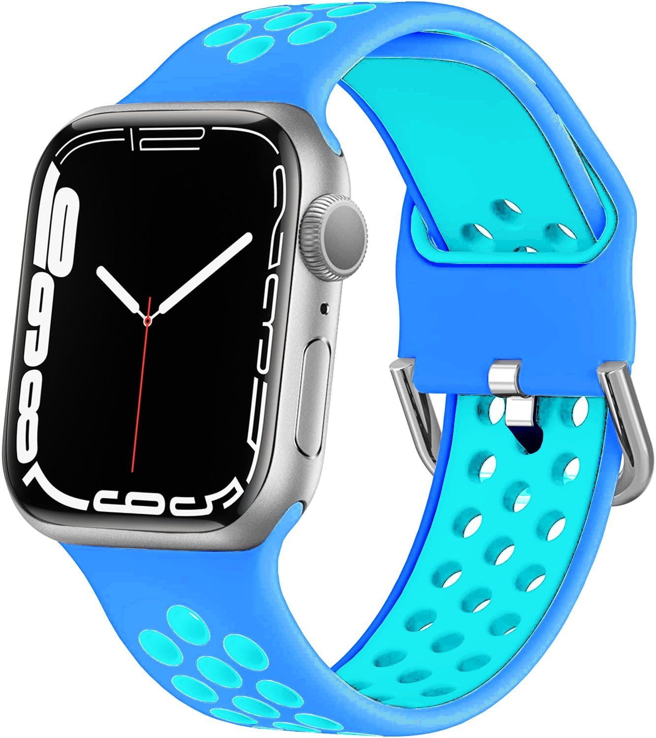 ALMNVO Sport Bands Compatible with Apple Watch Band iWatch Bands 49mm ...