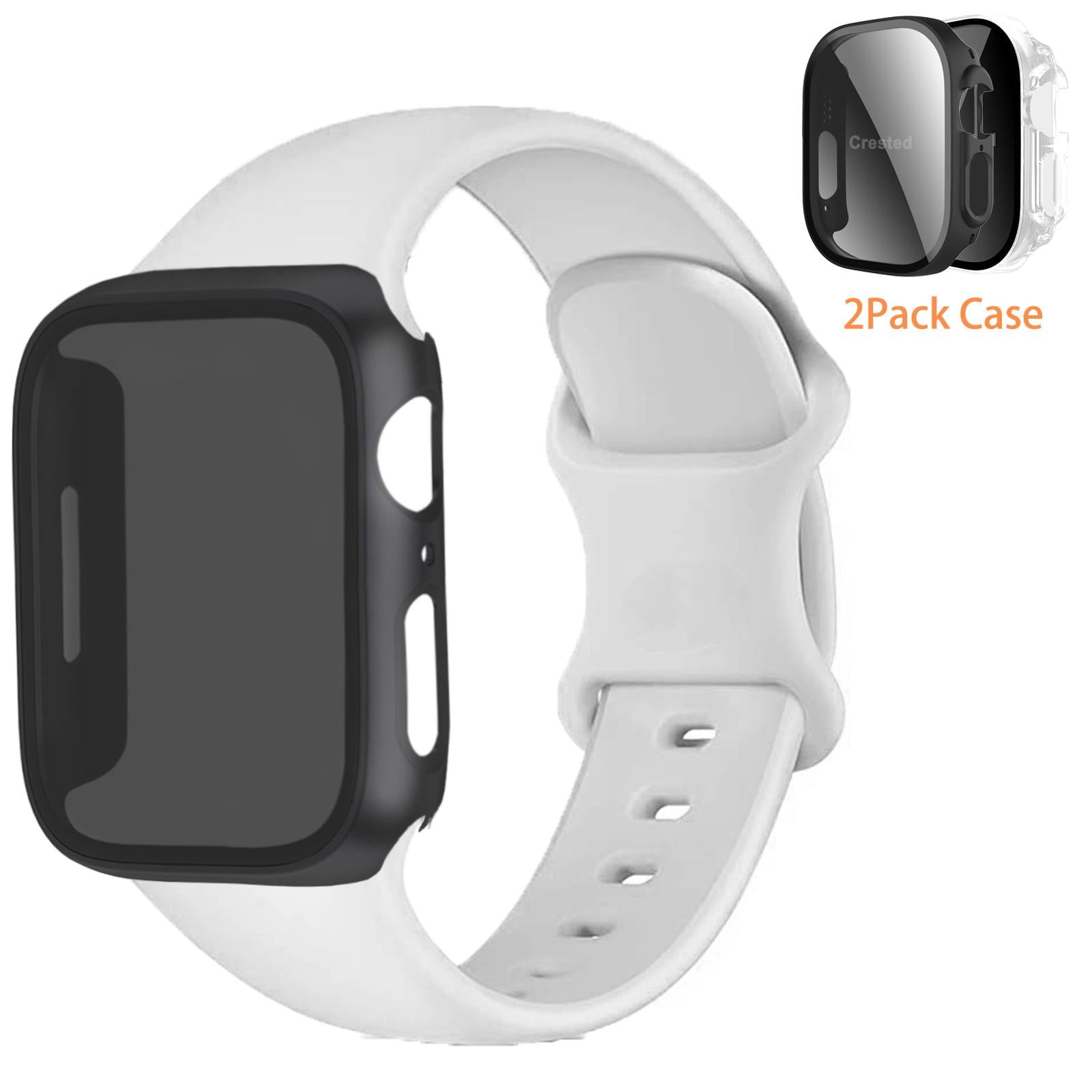 ALMNVO iphone Bands Compatible for Apple Watch Band and Case 49mm 45mm ...