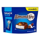 Almond Joy Coconut and Almond Chocolate Snack Size Candy, Jumbo Pack 18 ...